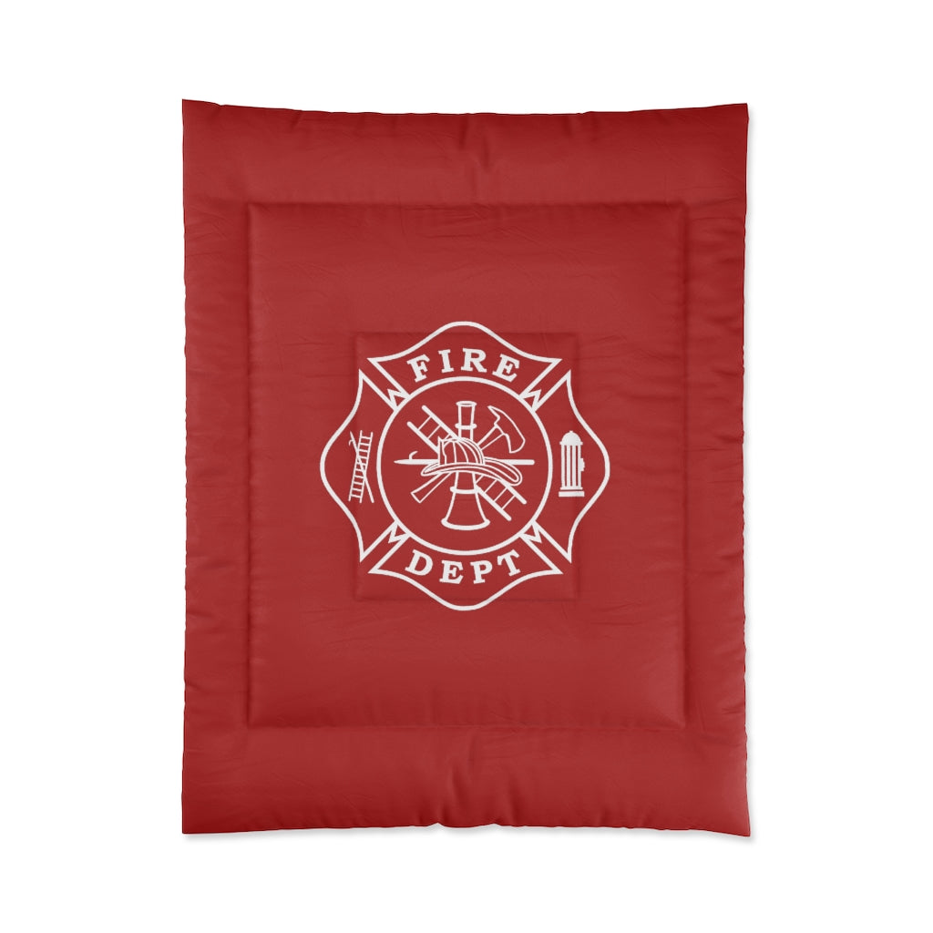 Firefighter Maltese Cross Comforter – firestationstore.com